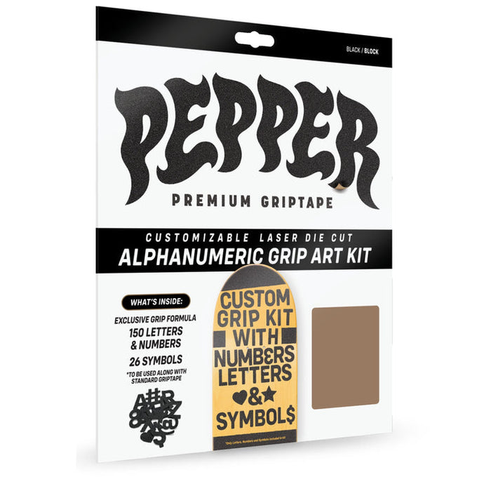 Pepper Alpha-Numerical Grip Tape Pack – Apple Valley Emporium